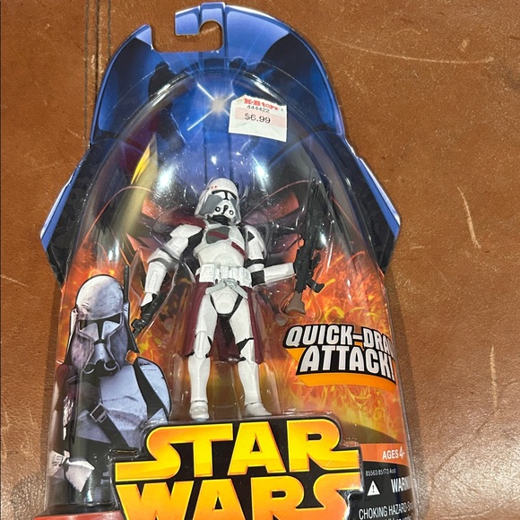 Star Wars | Toys | Star Wars Quickdraw Attack Figure White Black And ...